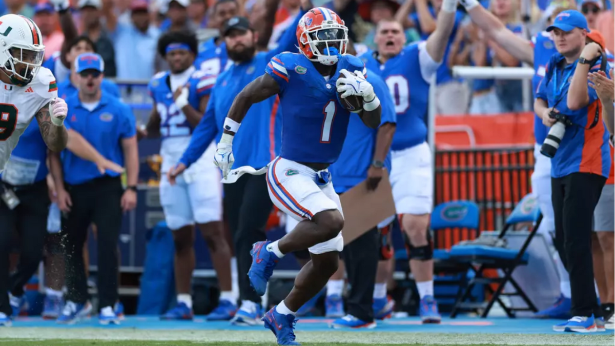 Where Florida Gators rank nationally in the team statistics