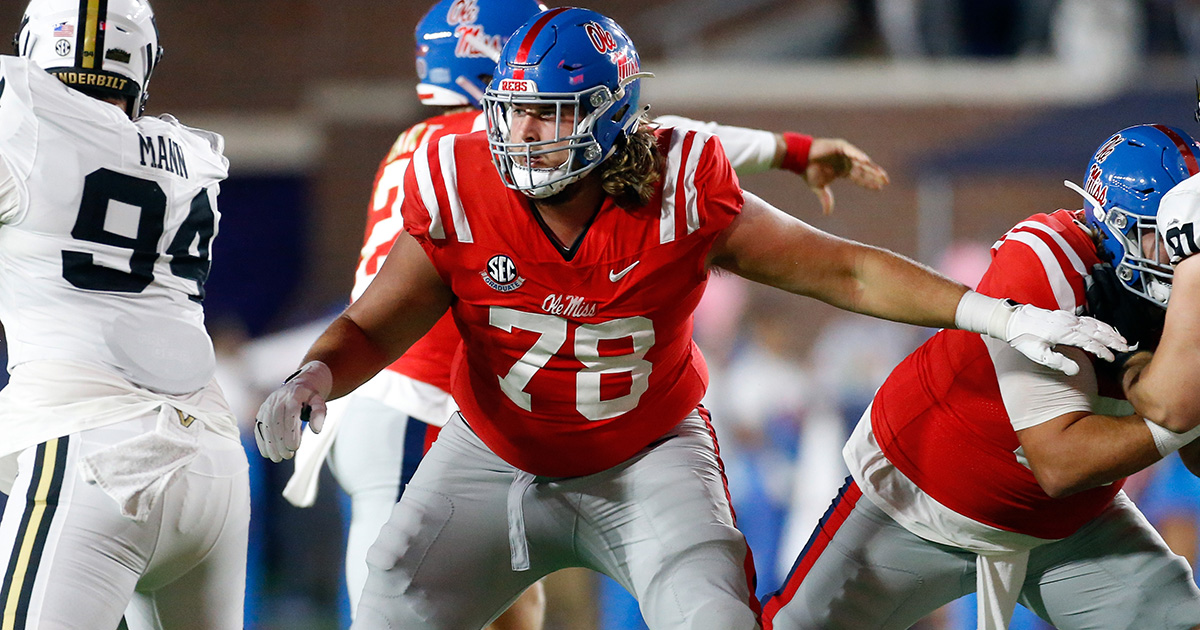 Ole Miss OL Jeremy James to miss time due to hand injury - On3