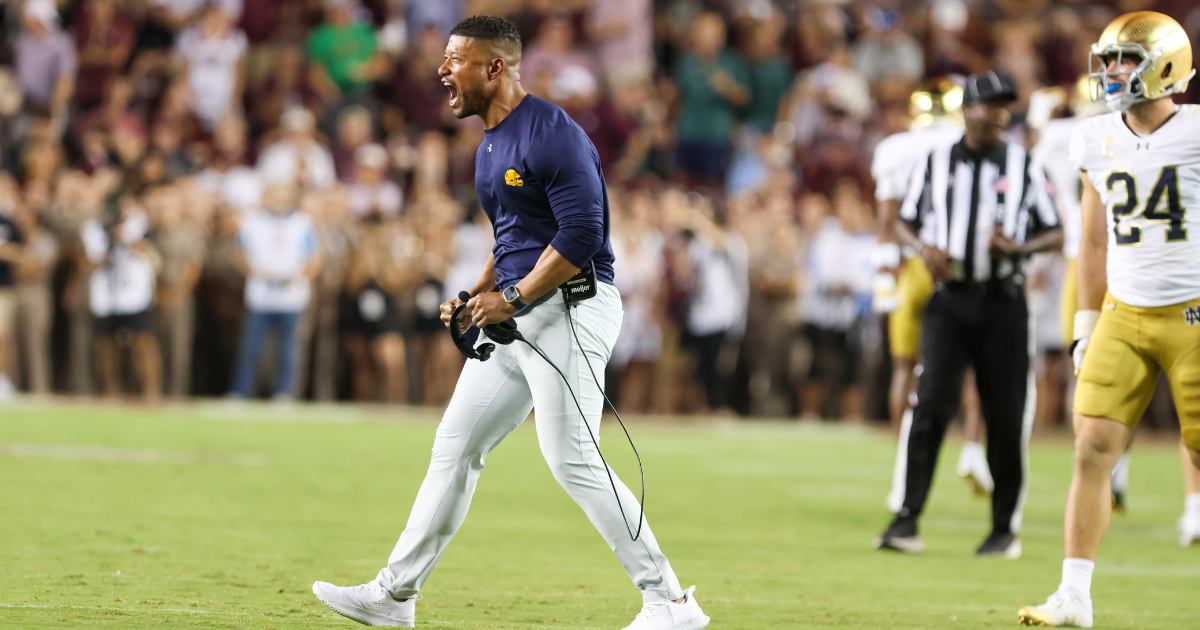 Why Marcus Freeman should never change fourth-down aggressiveness