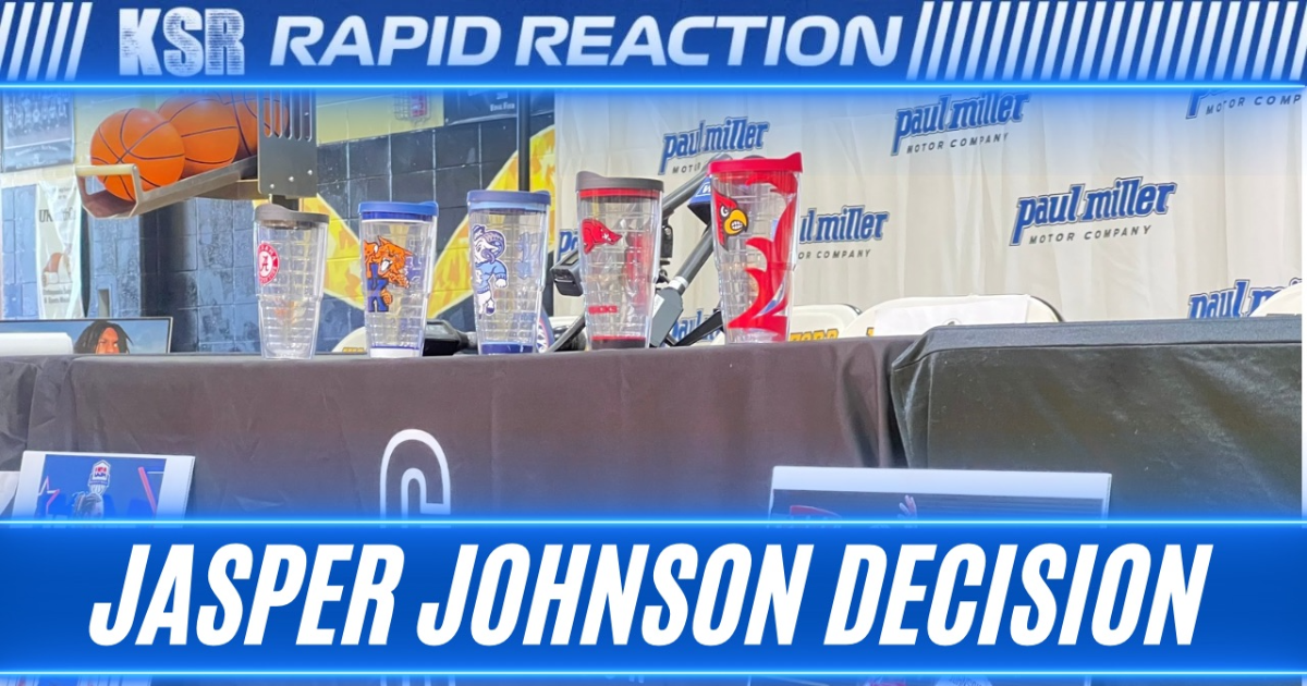 LIVE: KSR Rapidly Reacts to Jasper Johnson's Commitment to Kentucky