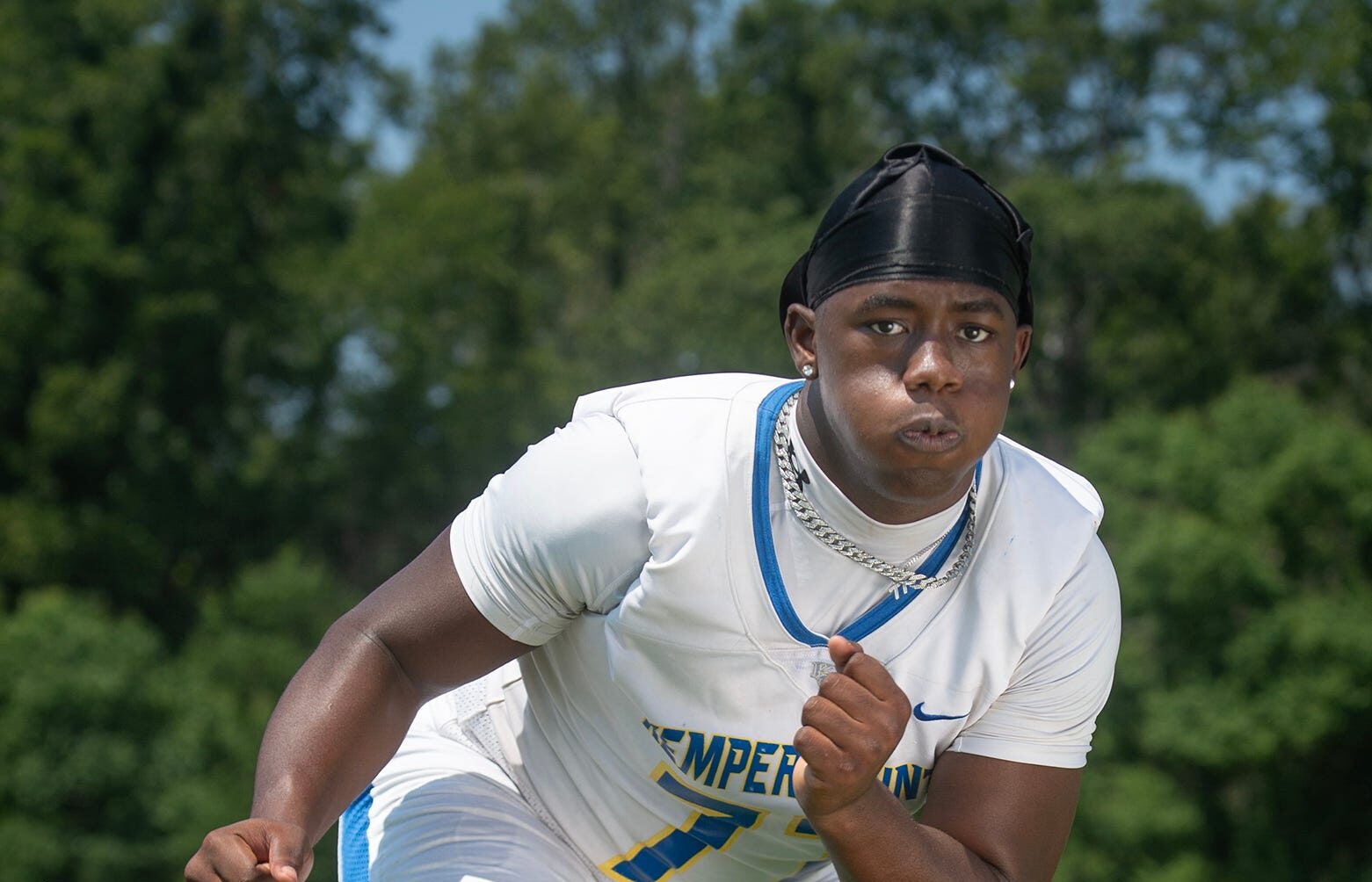 Mississippi State commit Mario Nash Jr. has arrived at Ole Miss