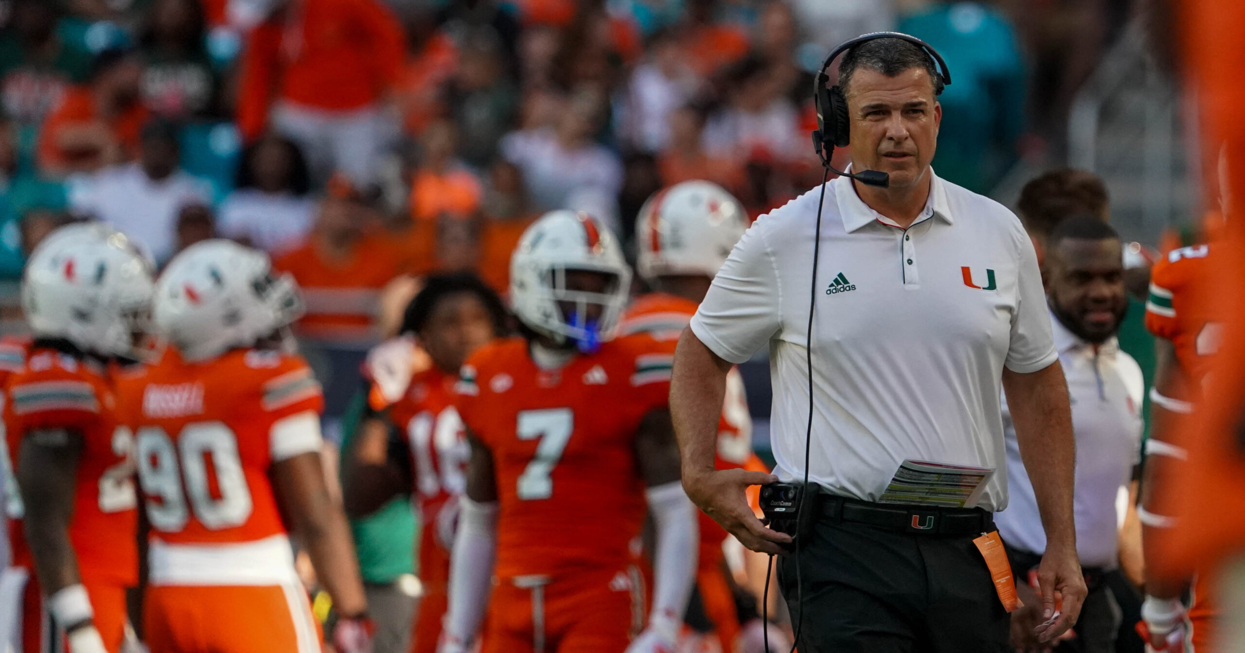 Miami coach Mario Cristobal wants more depth built on team