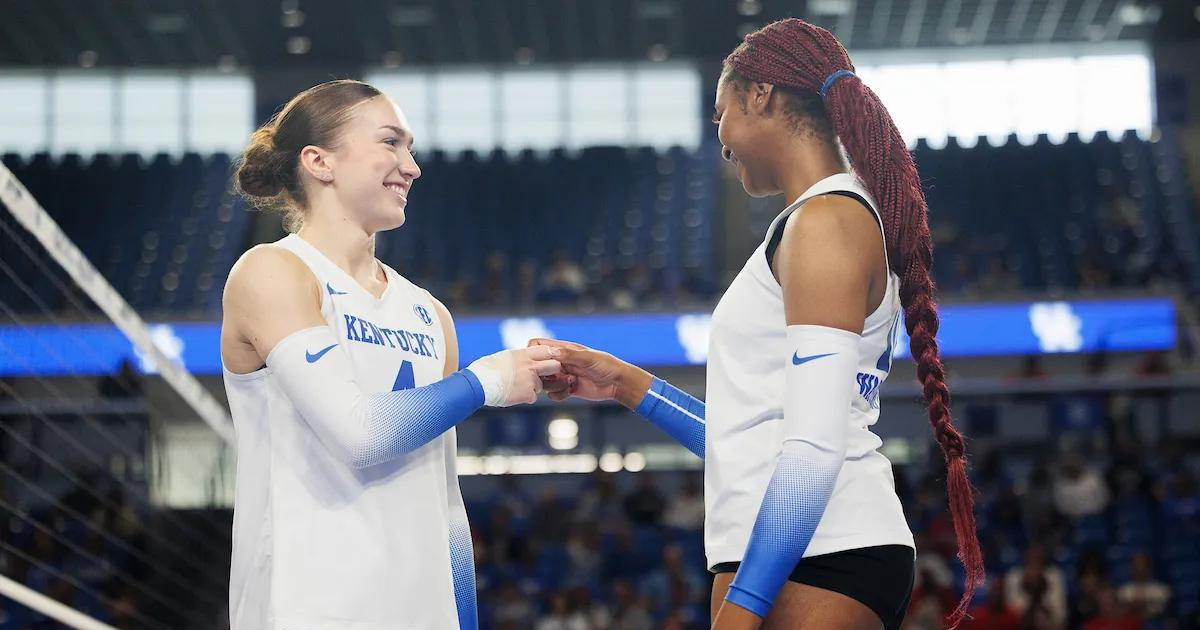 Kentucky Volleyball in NCAA Power 10 for second week in a row