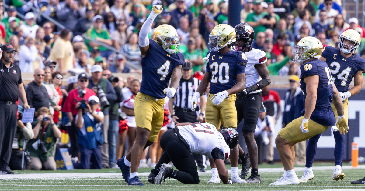 How Jaiden Ausberry became an early-season stud for Notre Dame