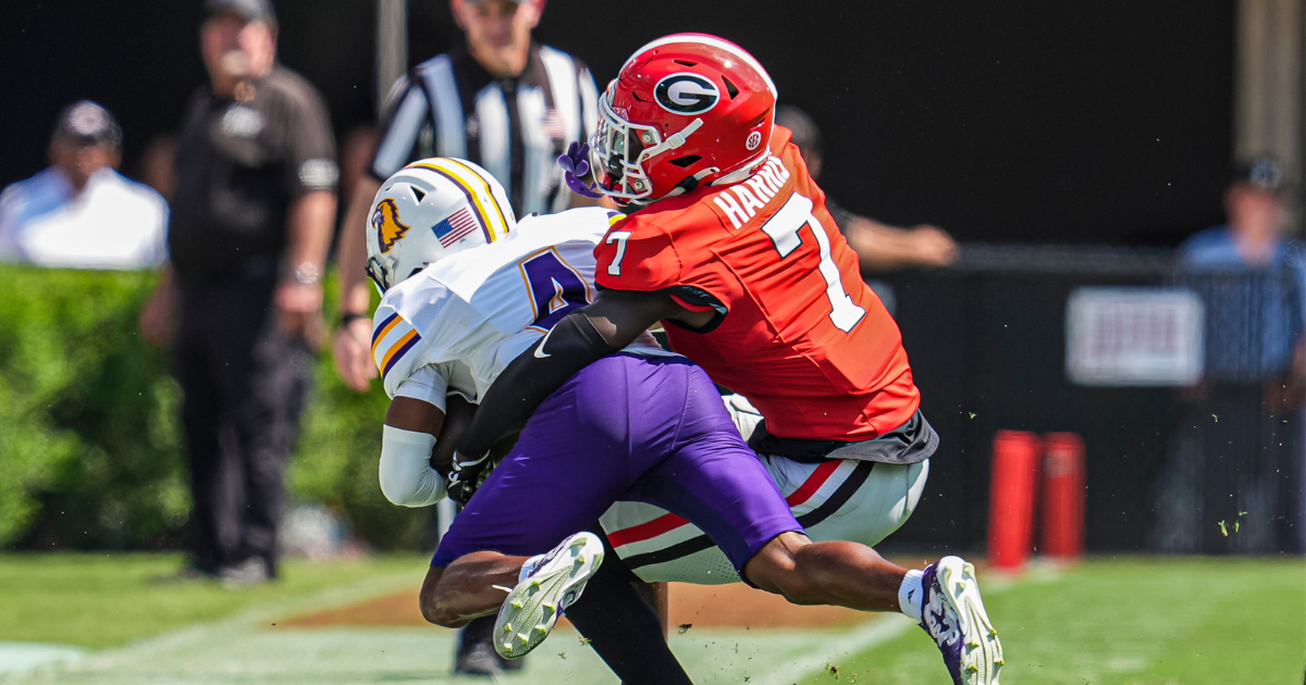 Daniel Harris update: Georgia DB's status revealed for Kentucky game ...