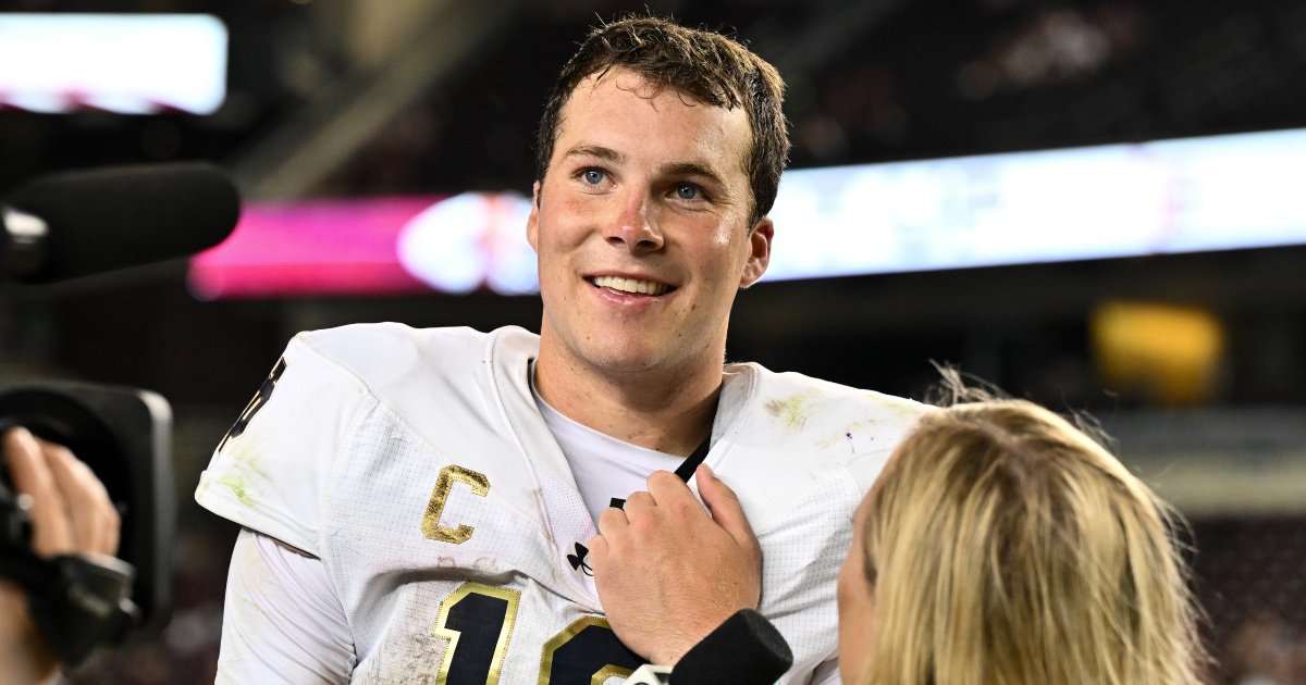 WATCH: Mike Goolsby previews Notre Dame football vs. Georgia