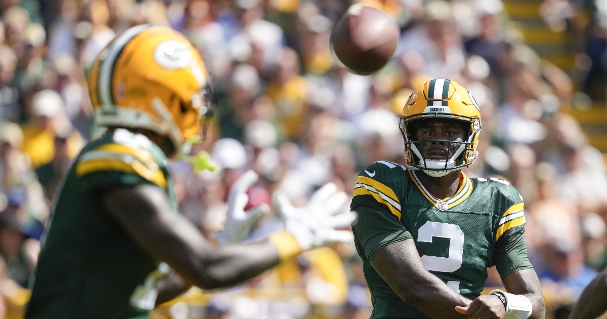Packers QB Malik Willis throws first NFL touchdown amid Jordan Love ...