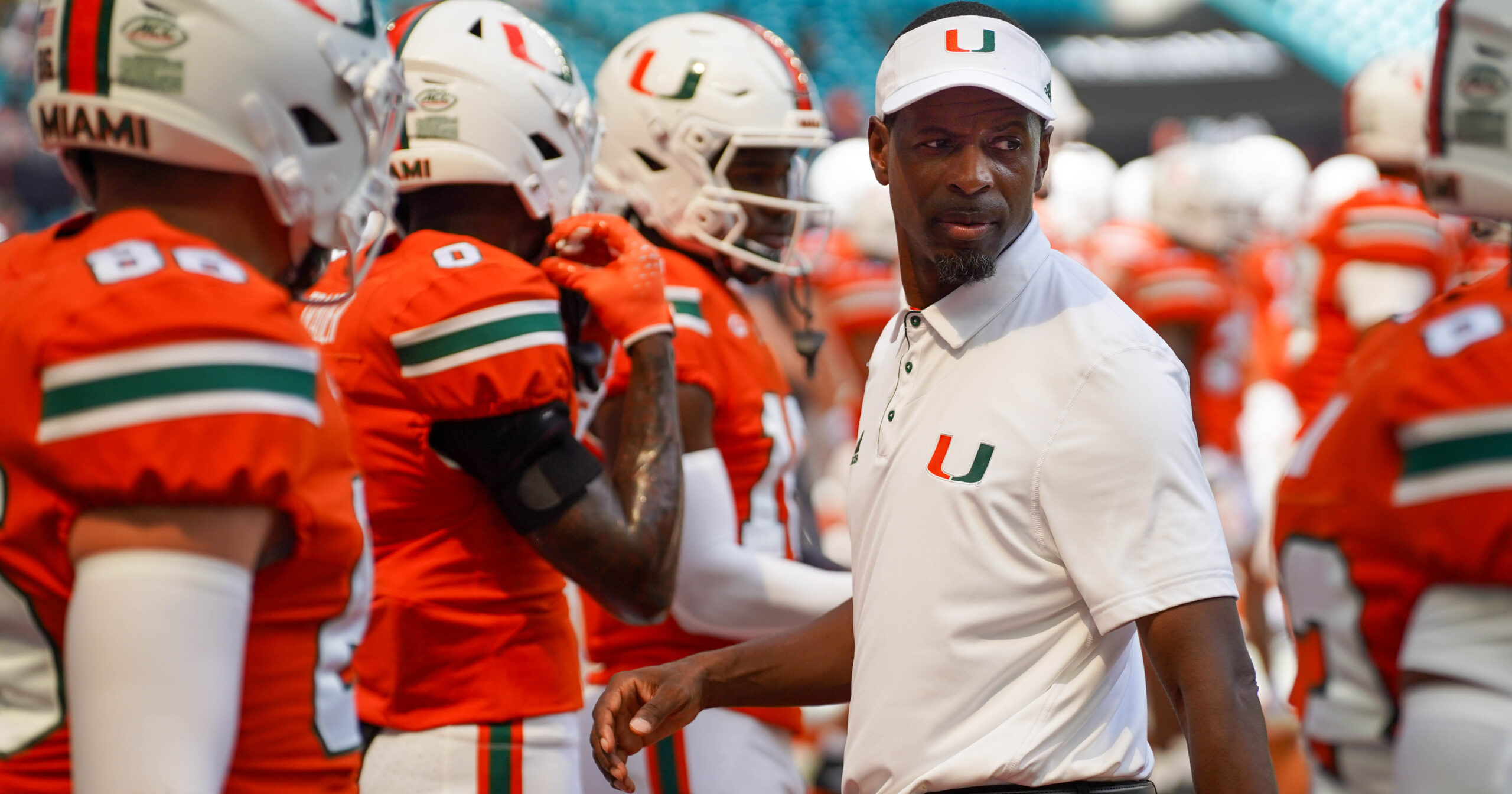 Beard breaks down Miami WR room