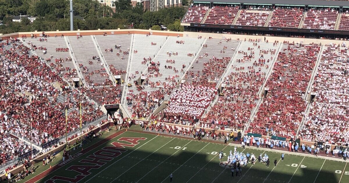 OU challenging fans to bring the energy vs. Tennessee