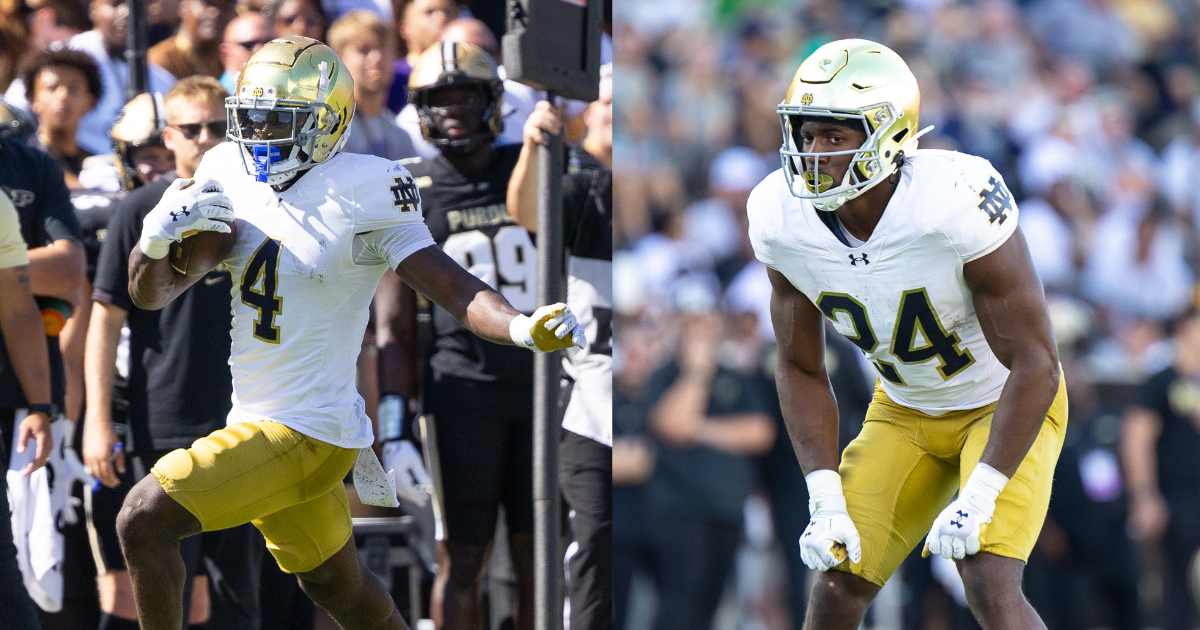 How Notre Dame has an elite RB duo in Jeremiyah Love, Jadarian Price