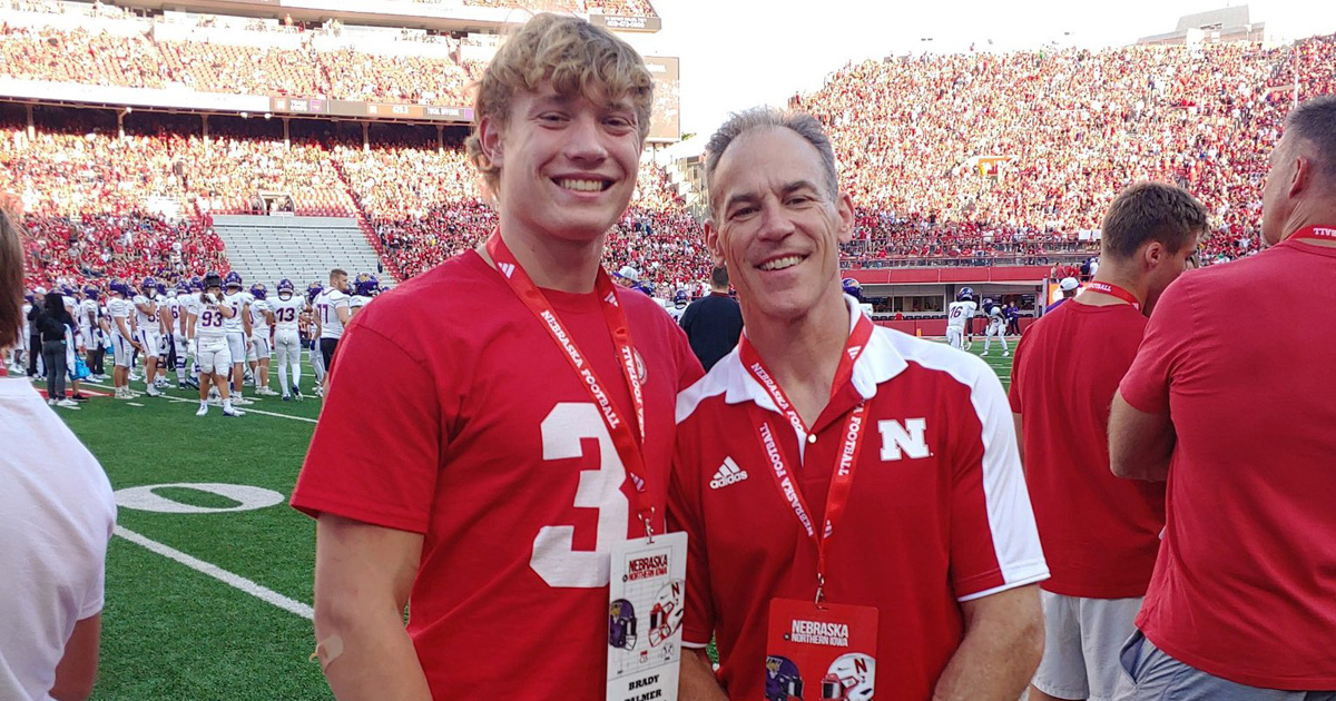 2026 QB Brady Palmer talks ties to Nebraska and game-day visit reaction