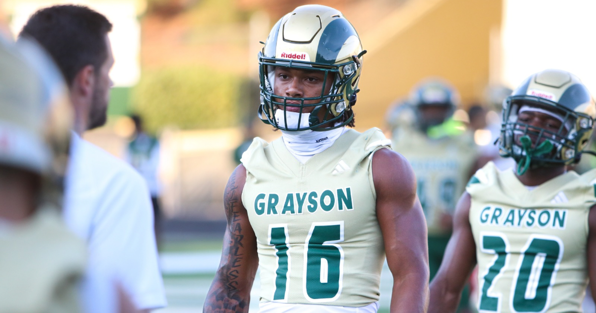 Elite 2026 LB Tyler Atkinson is going to see a lot of Georgia this fall