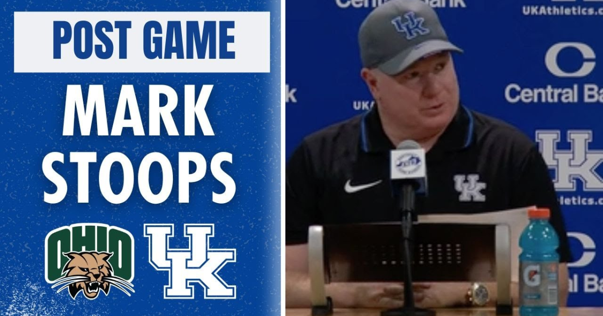 WATCH: Mark Stoops recaps Kentucky's 41-6 win over Ohio