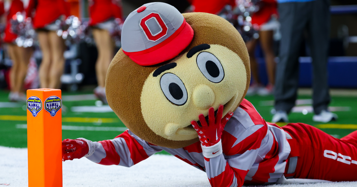 Ohio State mascot, Brutus, trolls Marshall with biscuits following ...