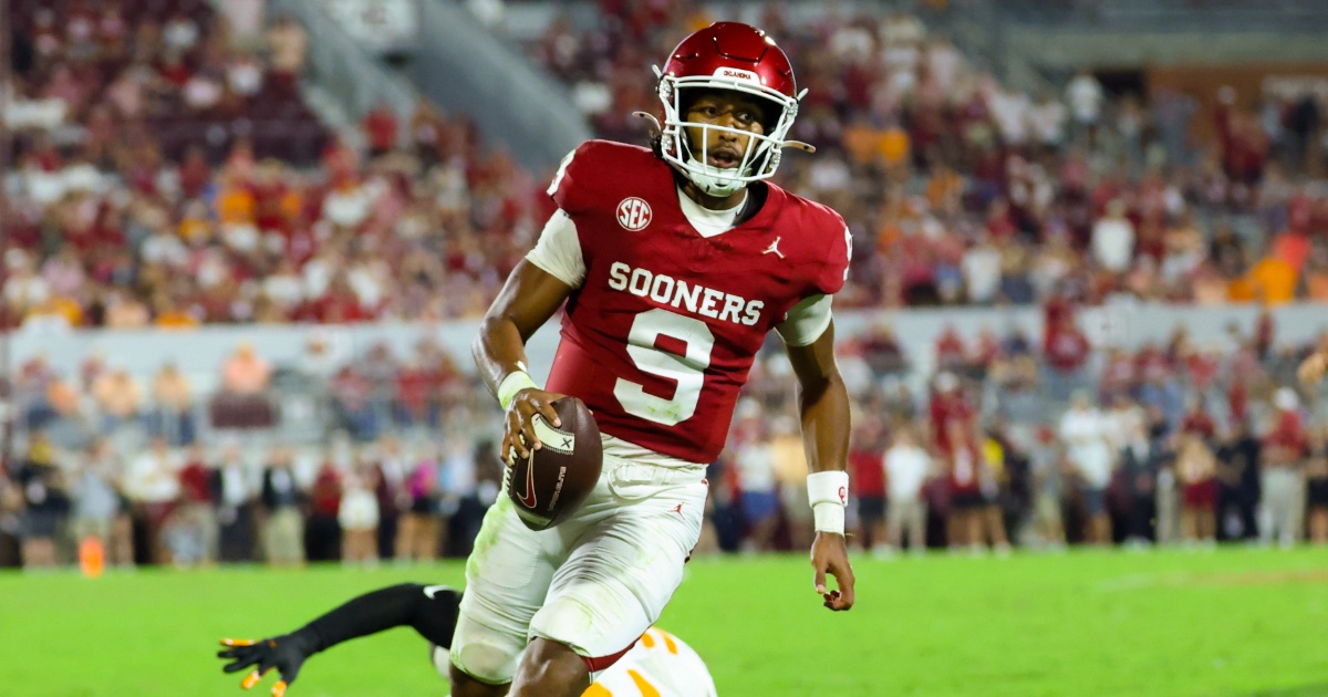 'Fast, true dual-threat,' OU teammates on Michael Hawkins Jr.