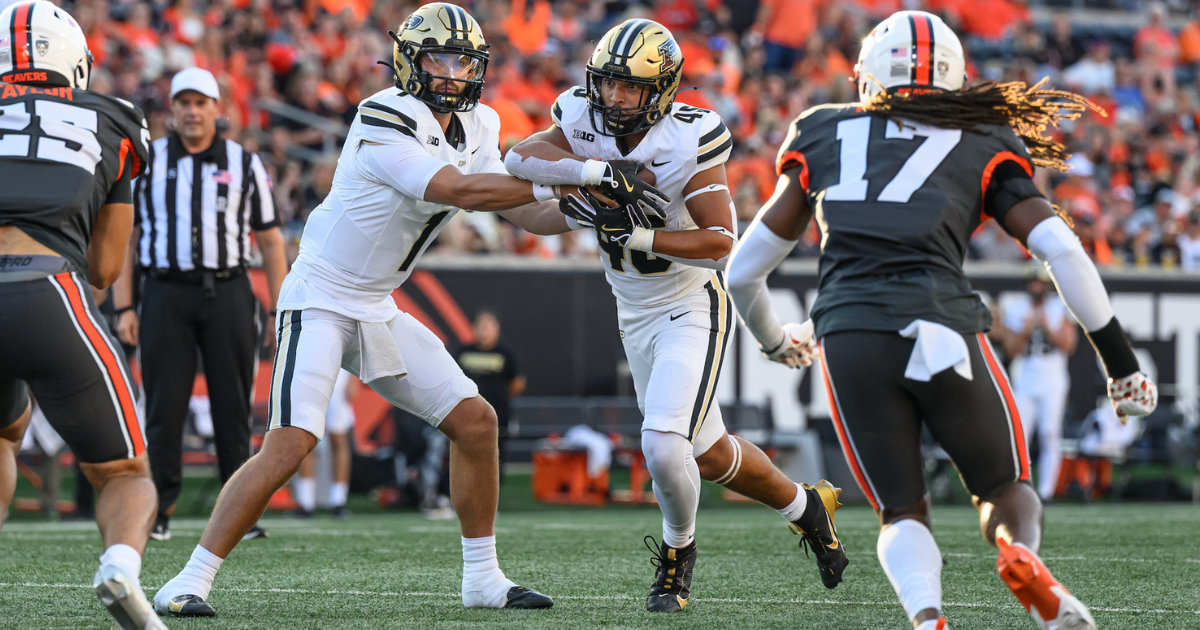 Grading the Boilermakers: Purdue-Oregon State - On3