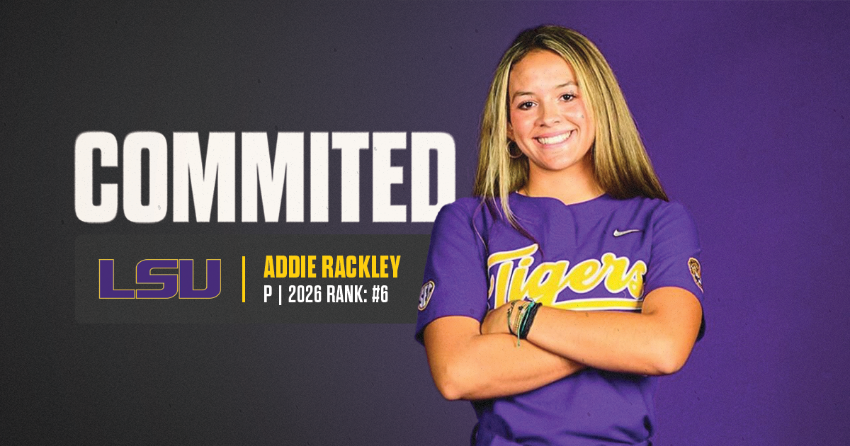 Top-10 2026 recruit Addie Rackley commits to LSU