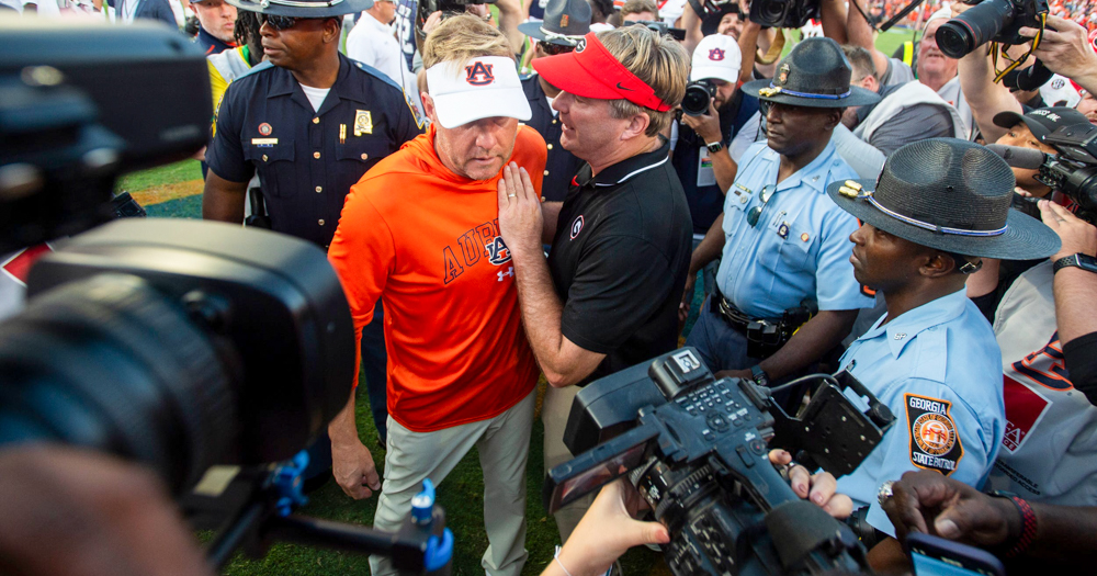 Game time, kickoff set for Georgia vs. Auburn in Deep South's Oldest ...