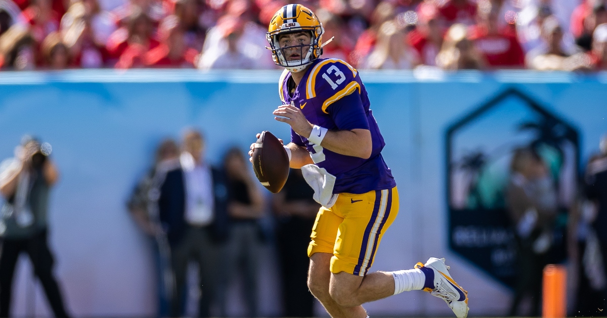 Joel Klatt uses Garrett Nussmeier as key in ranking LSU No. 7 for 2025 ...