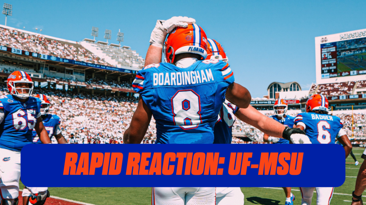 Rapid Reaction to Florida Gators' 45-28 win over Mississippi State