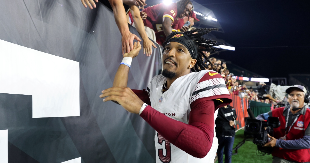 Ja'Marr Chase on Jayden Daniels: 'He's a great effing player'