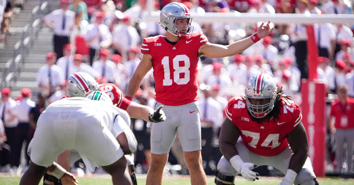 Ohio State: Will Howard listed among top 10 QBs in NFL Draft