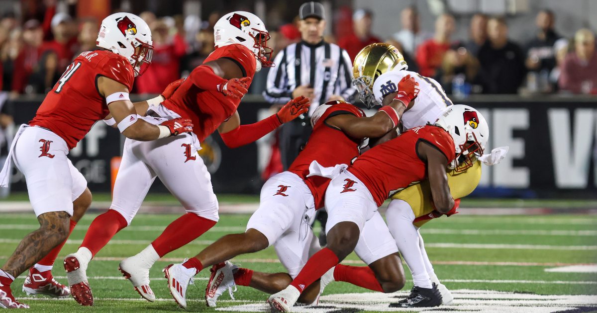 Notre Dame football faces Louisville with its back against the wall ... again