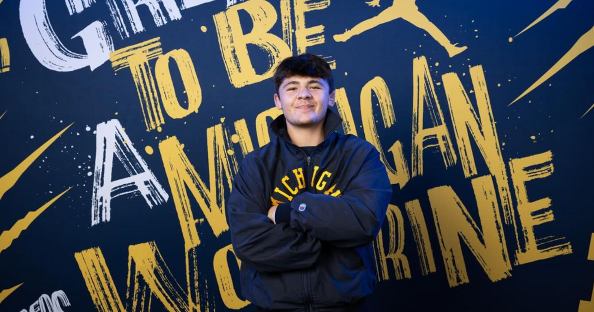 Michigan wrestling hosts top two 2026 recruits Bo Bassett, Jax Forrest