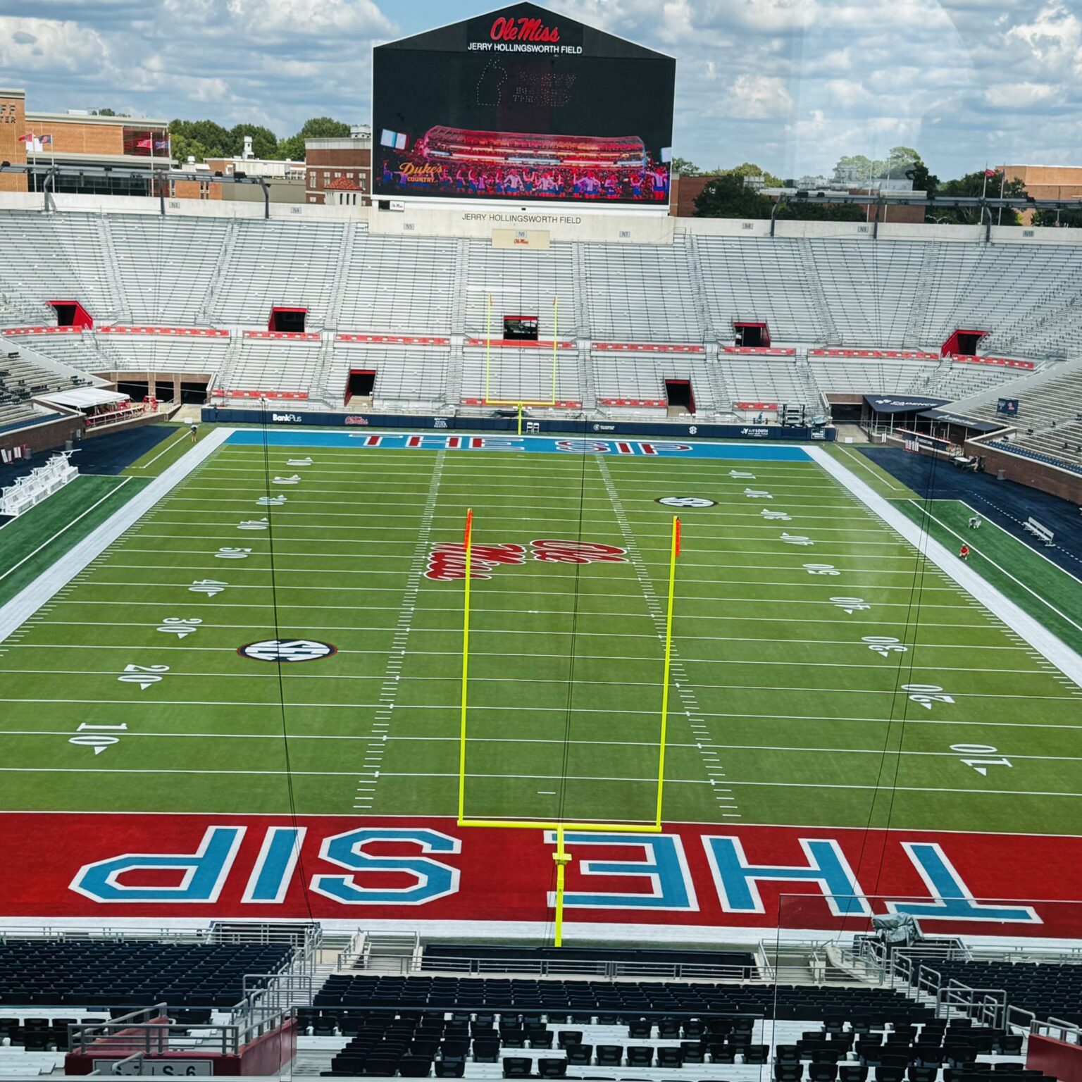 Ole Miss has "The Sip" themed end zones for Saturday's game vs ...