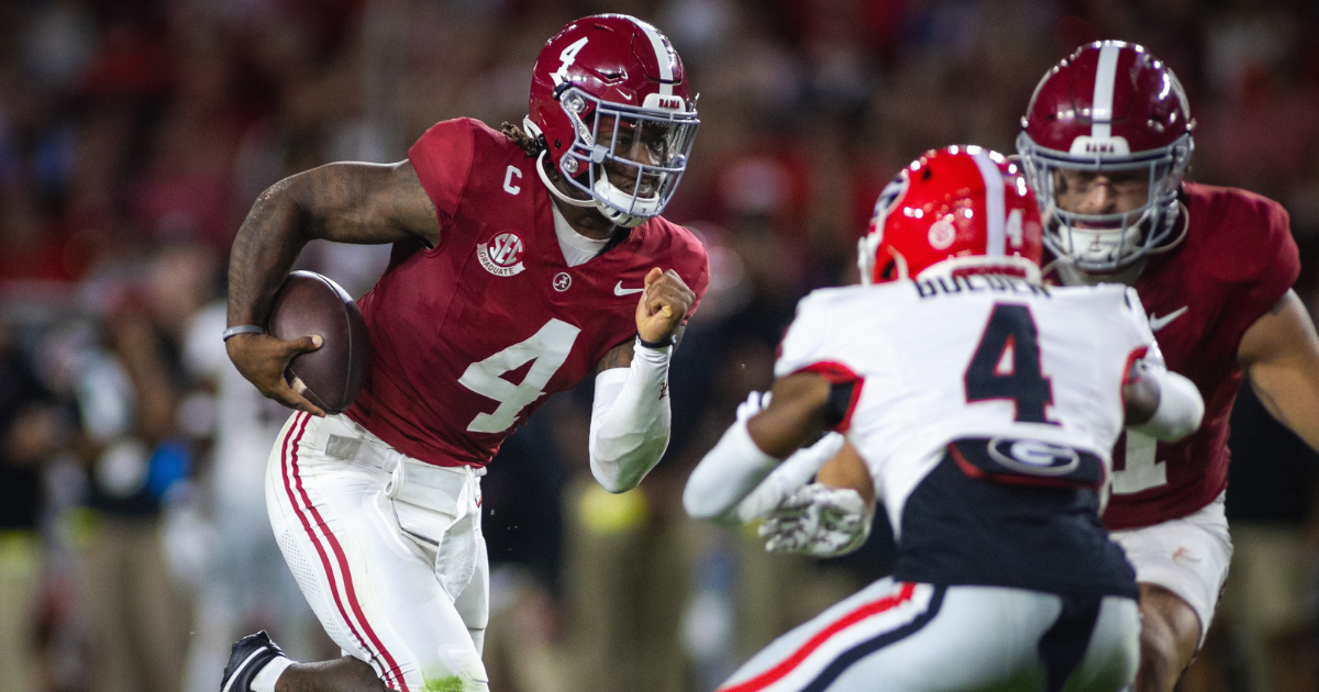 Alabama QB Jalen Milroe was 'exceptional' win over No. 2 Georgia