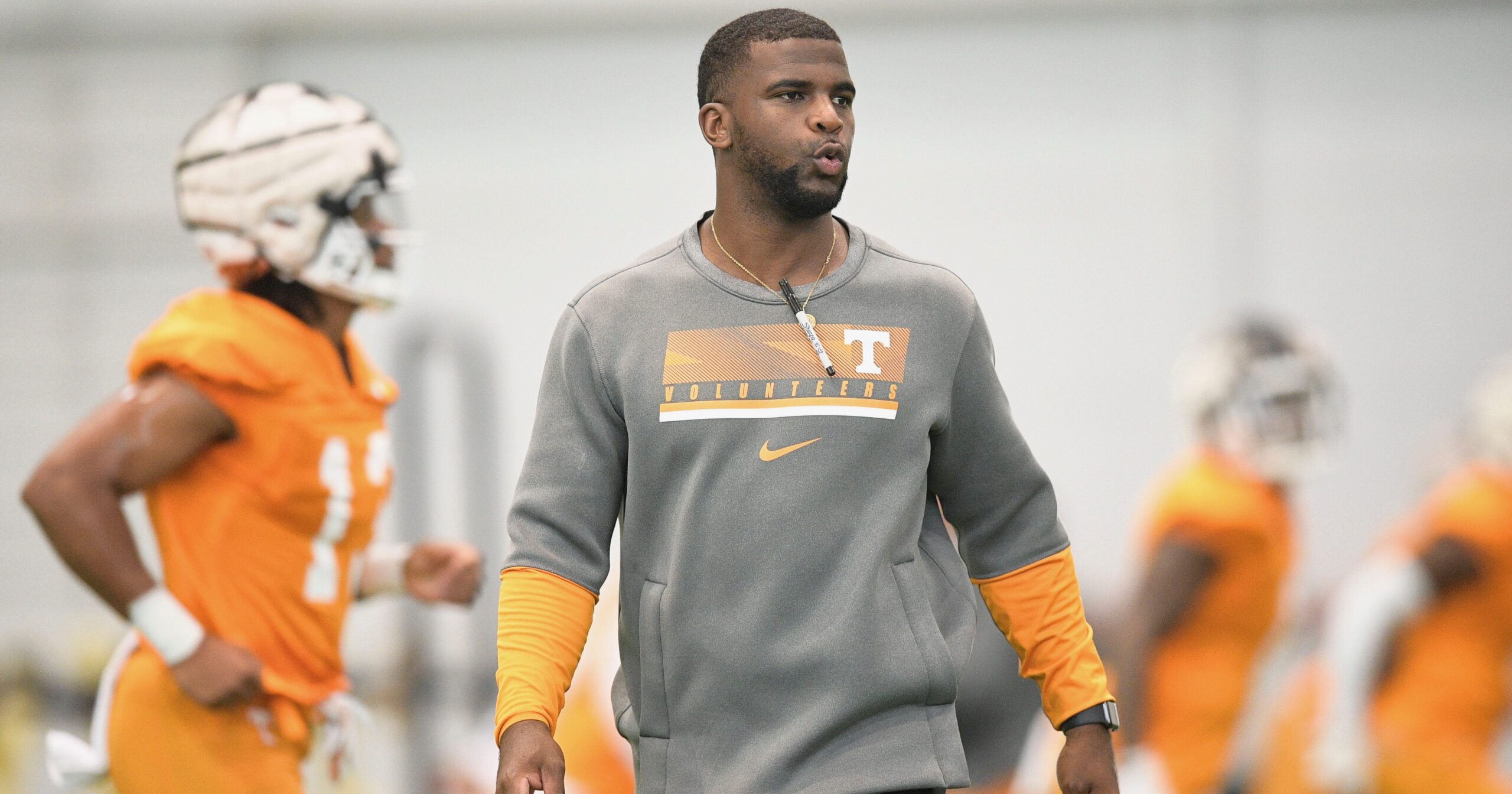 What Kelsey Pope said about Tennessee receivers on Tuesday