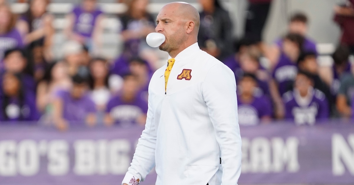 PJ Fleck: Minnesota players drank 'antidote of confidence' before USC ...