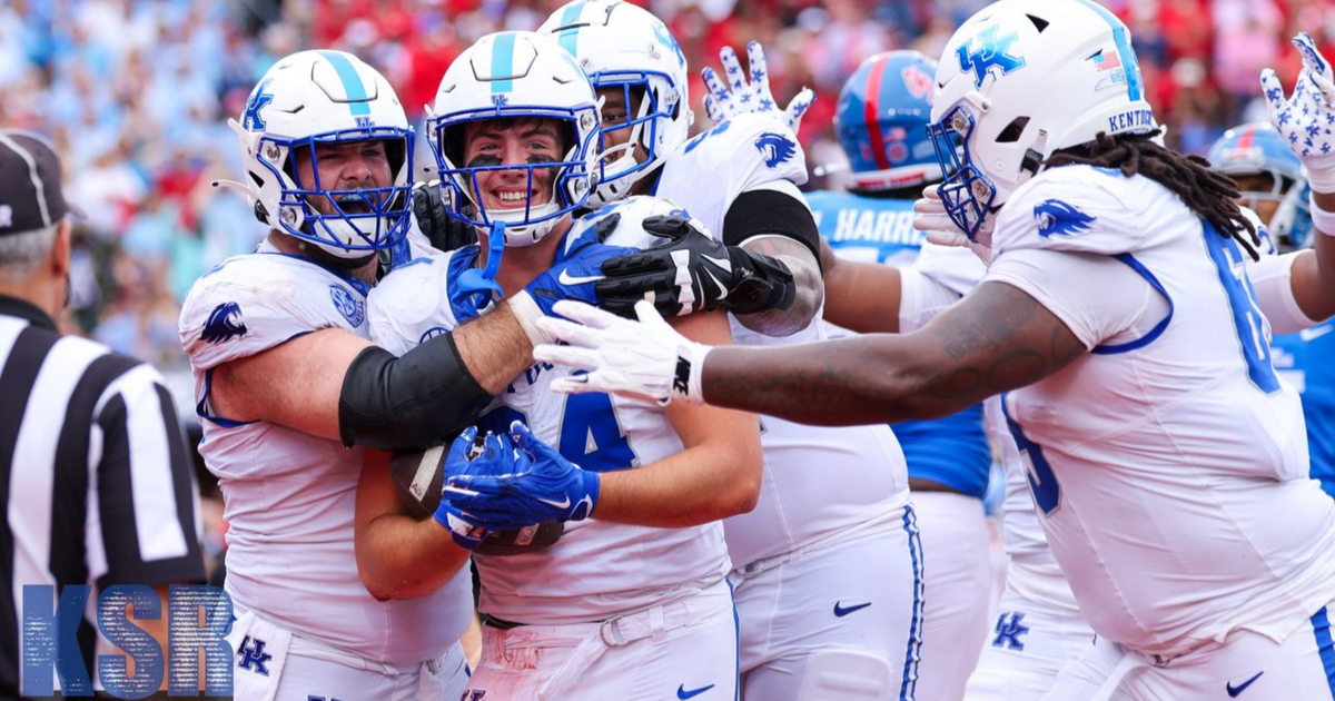 Right Spot at the Right Time for Josh Kattus and the Kentucky Tight Ends