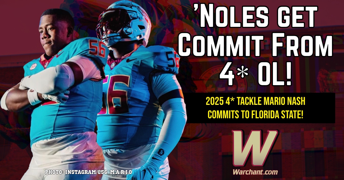 Florida State lands commitment from 4-Star OT Mario Nash