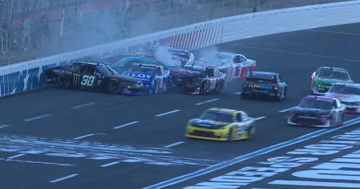 Riley Herbst, Sheldon Creed playoff hopes in jeopardy after multi-car ...