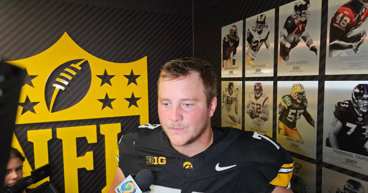 Mason Richman proud of offensive line