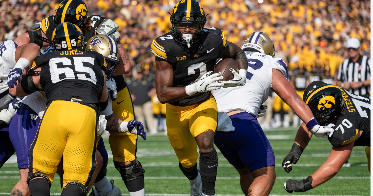 Iowa Running Back Kaleb Johnson enters NFL Draft
