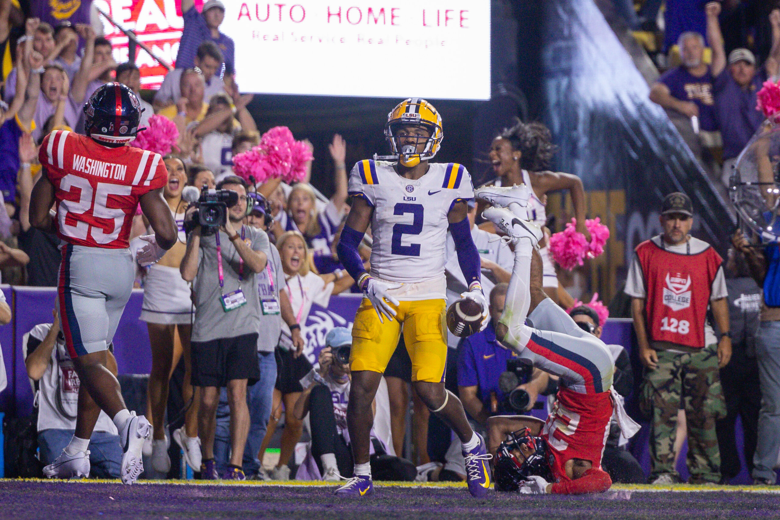 LSU WR Kyren Lacy catches winning TD in OT, sends message to recruits - On3