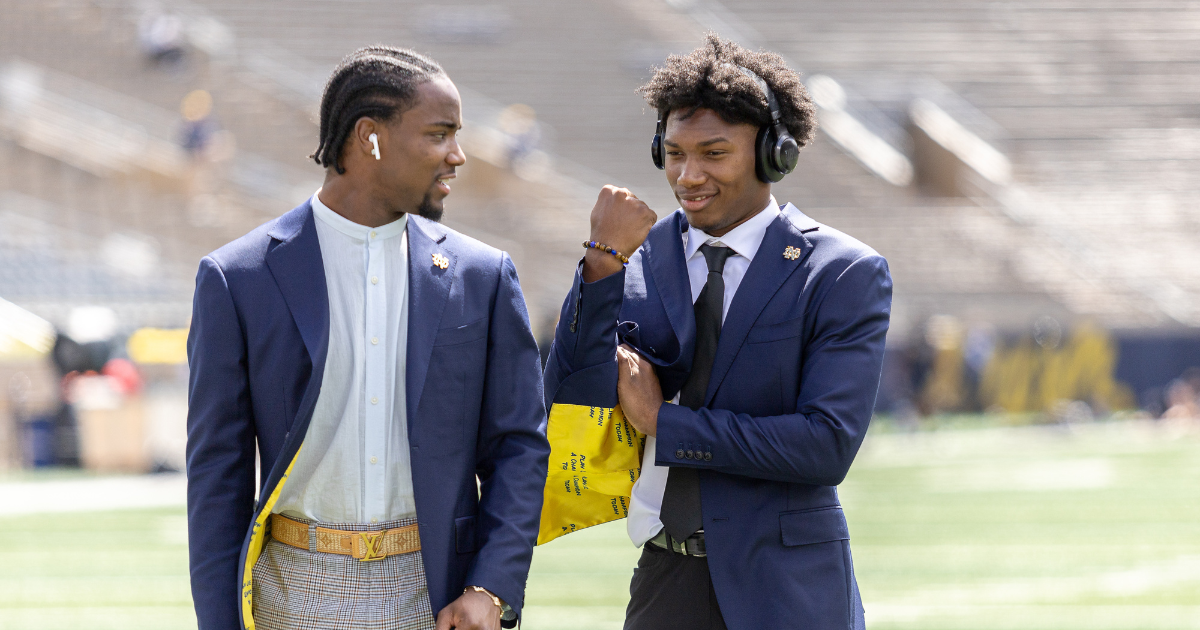 What Benjamin Morrison season-ending hip injury means for Notre Dame ...