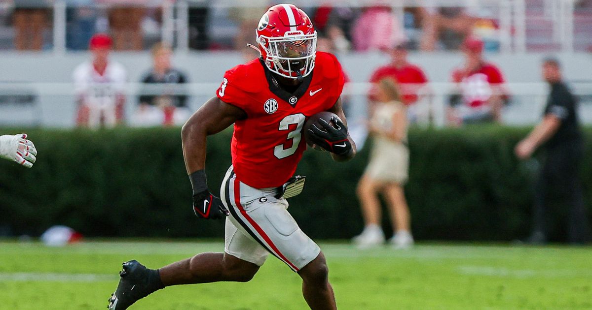 All hands on deck for Georgia running back room vs. Texas