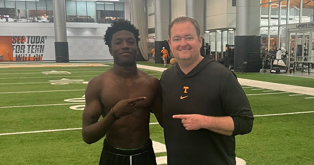 Elite 2027 CB Joshua Dobson set to visit Tennessee - On3