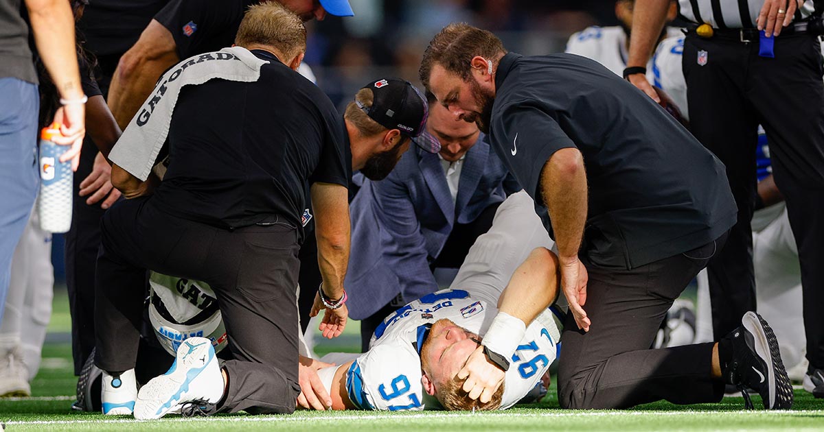 Aidan Hutchinson injury update: Detroit Lions place DE on injured ...