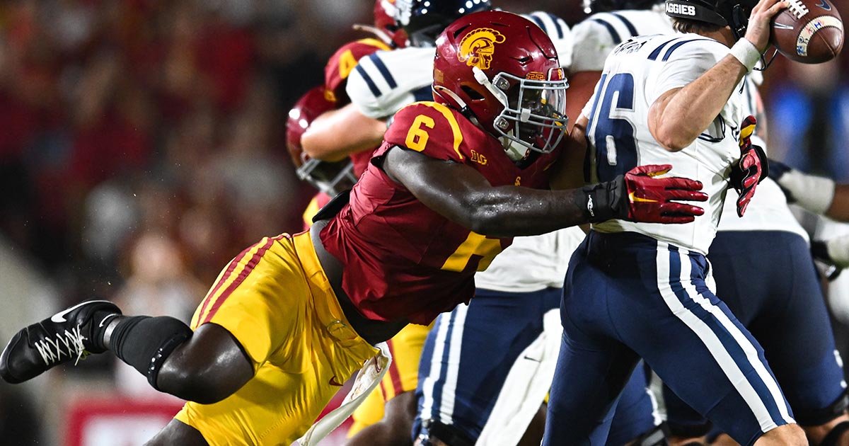 USC defensive end Anthony Lucas accepts Shrine Bowl invitation - On3