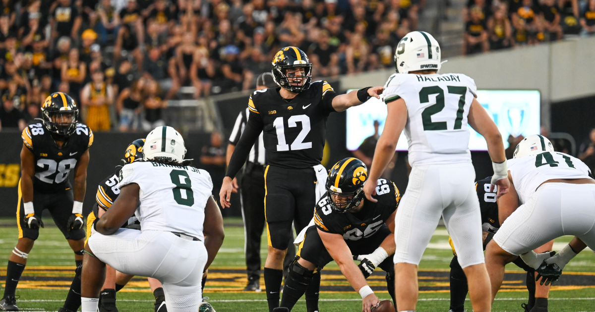 Cade McNamara listed as Iowa's starting quarterback