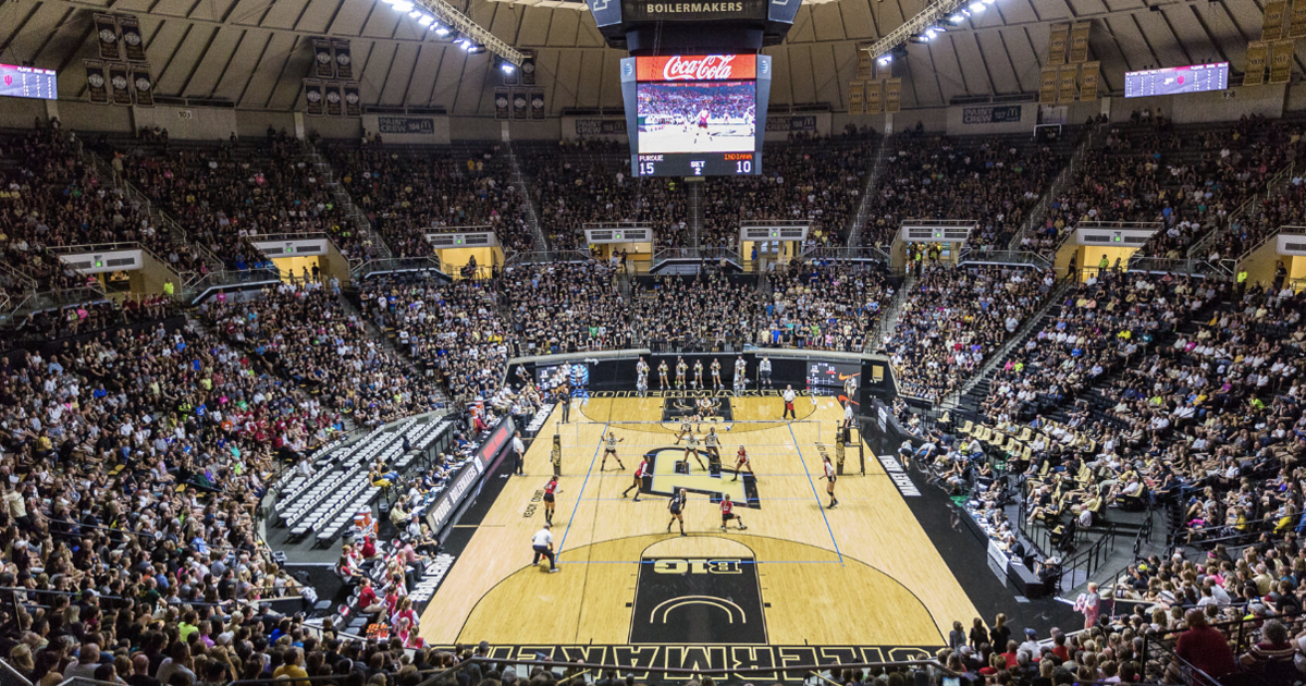 Purdue Volleyball raises the net in Mackey - On3