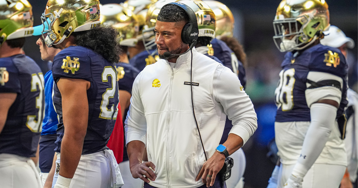 What Notre Dame coach Marcus Freeman said after Georgia Tech