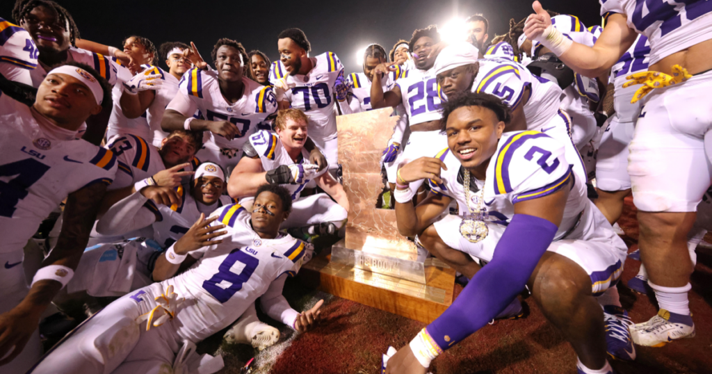LSU is in the race for the CFB Playoffs as SEC remains undecided