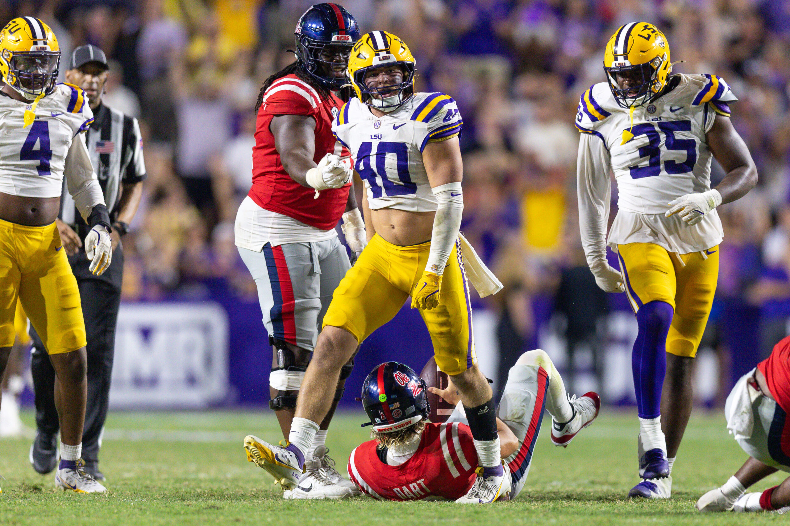 SEC Stats: Where LSU stands statistically after Week 8 - On3