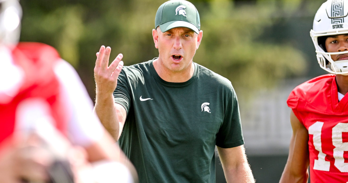 Michigan State o-coordinator Brian Lindgren says elite talent on ...