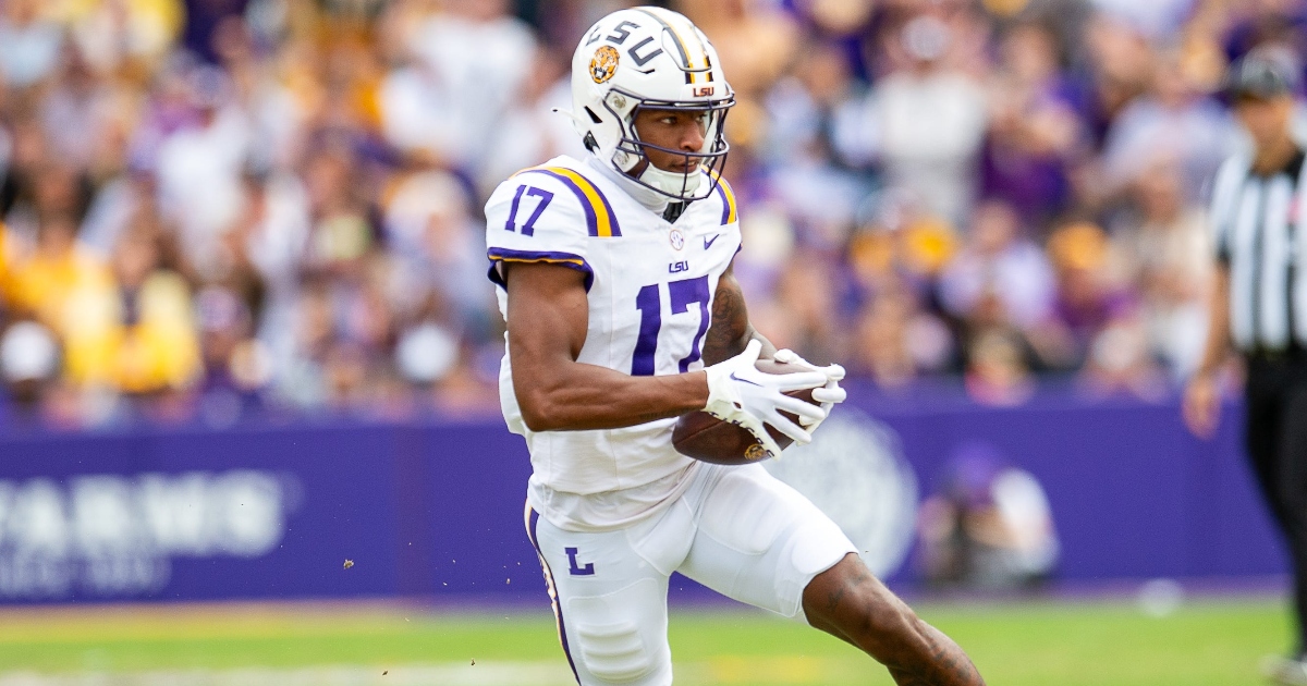 Chris Hilton injury update: LSU WR's status vs. Texas A&M updated on ...